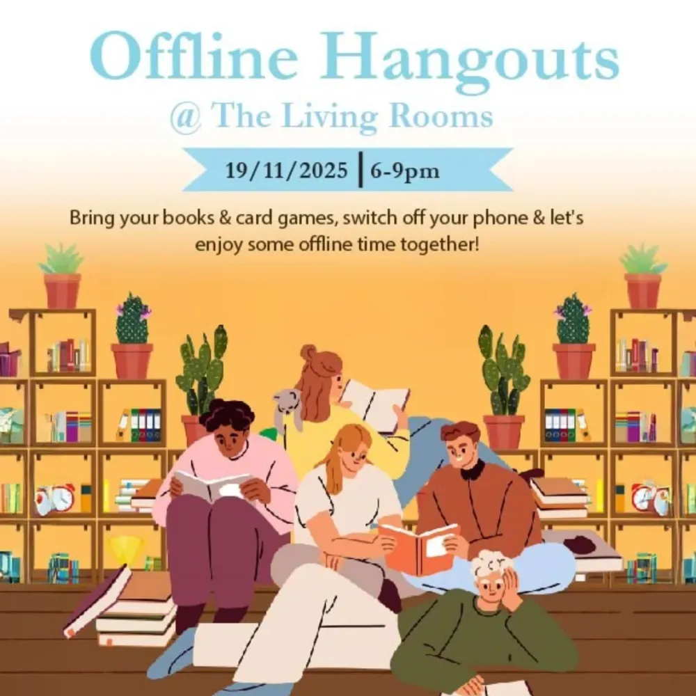 OFFLINE HANGOUTS @ THE LIVING ROOMS - EventPass