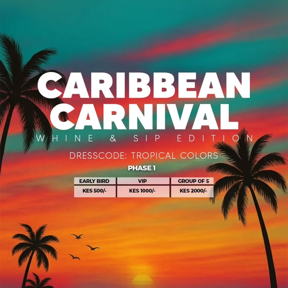 Caribbean Carnival Whine & Sip Edition - EventPass